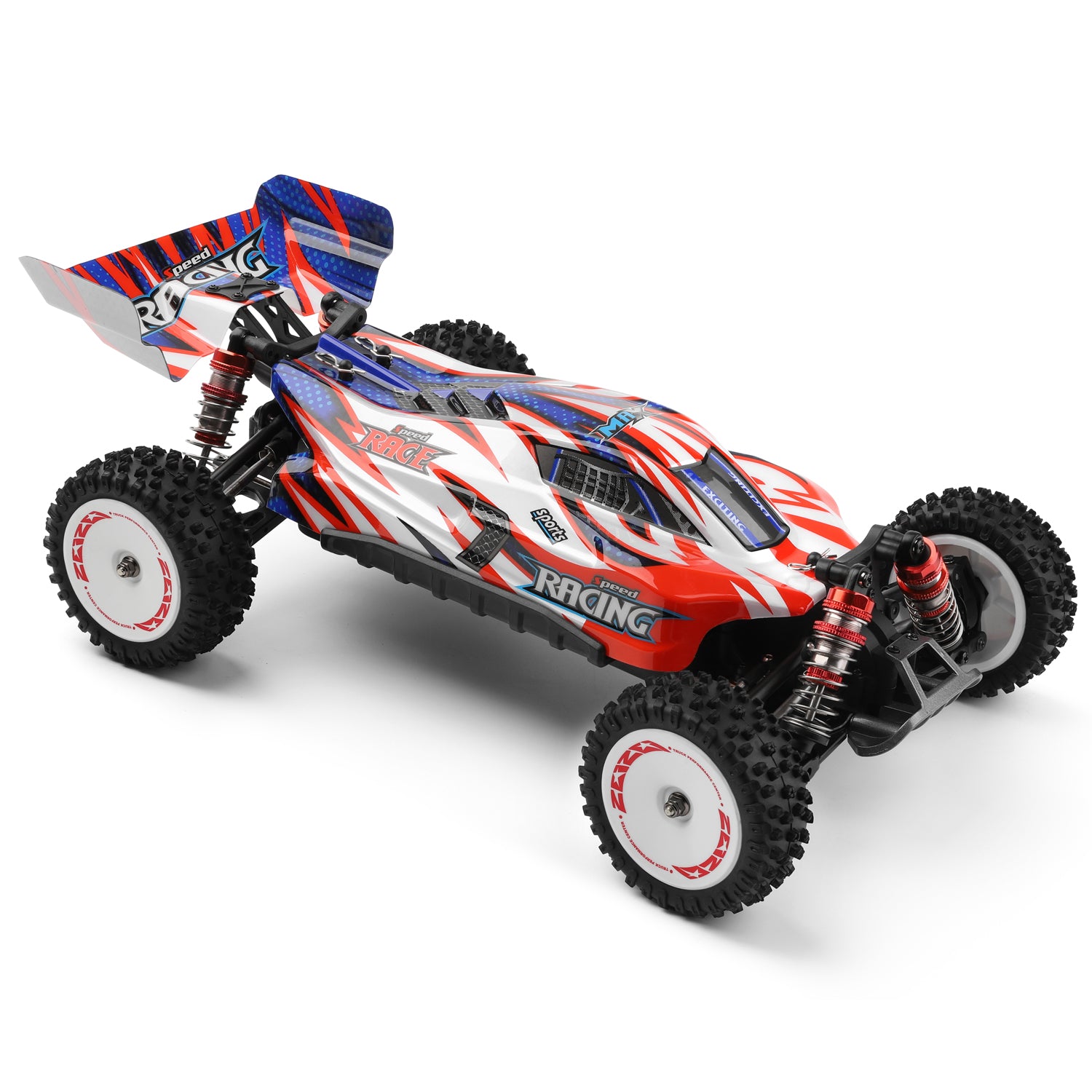 WLtoys 124008 4WD 60KM/H High Speed RC Car 1/12 Scale Brushless Motor ...