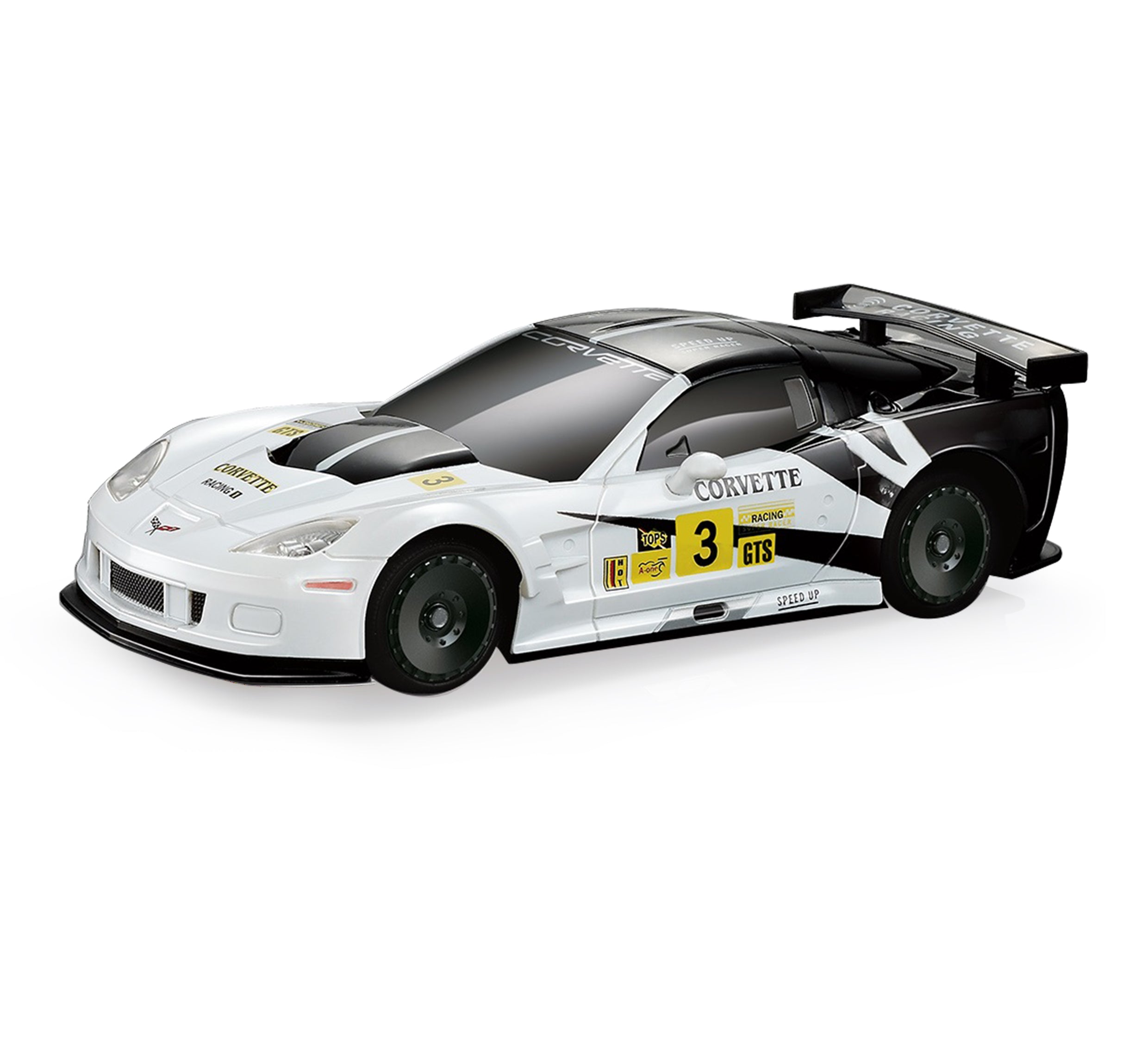 Corvette C6.1:18 Scale RC Car - PWM Speed Regulator Brushed Motor, 2.4 ...